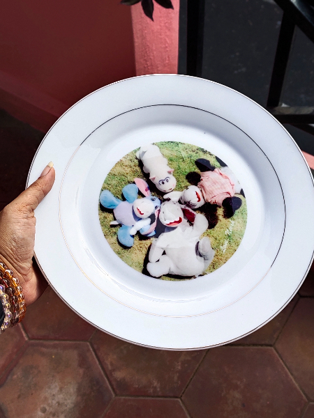 Buy Decorative Customized Dinner Plate Online | Custom Dinner Plates at ...