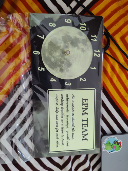 Buy Radium Glow Customized Table & Wall Clock - Rectangle | yourPrint